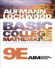 WebAssign - Basic College Mathematics: An Applied Approach 9th edition
